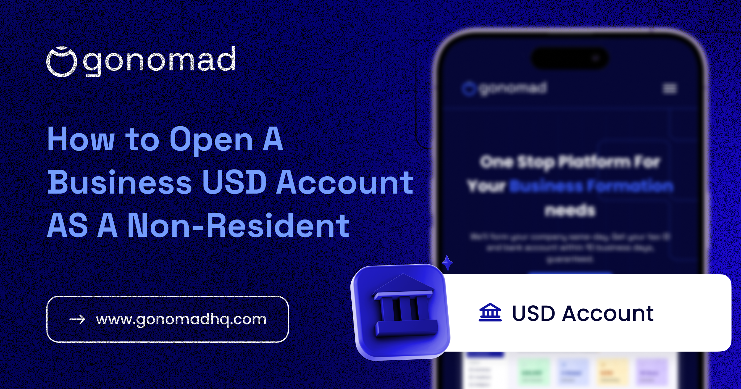 Company formation, global banking and payments | With GoNomad, it’s ...