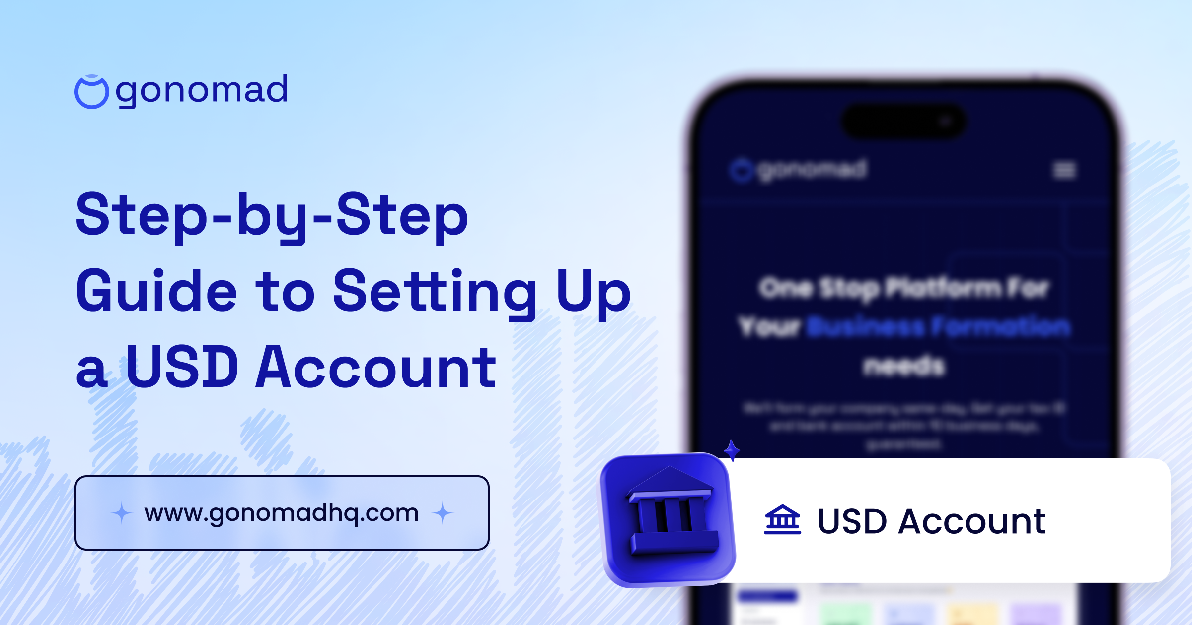 Company formation, global banking and payments | With GoNomad, it’s ...